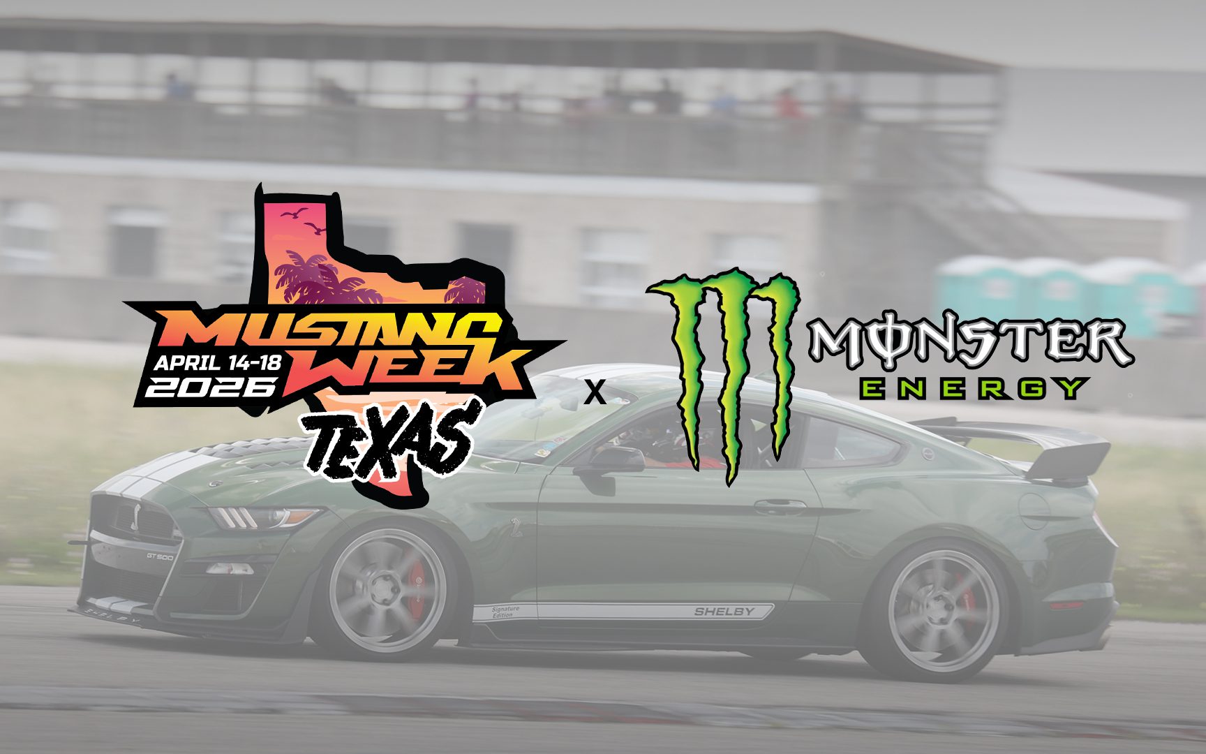 Monster Energy Joins Action of Mustang Week in 2026